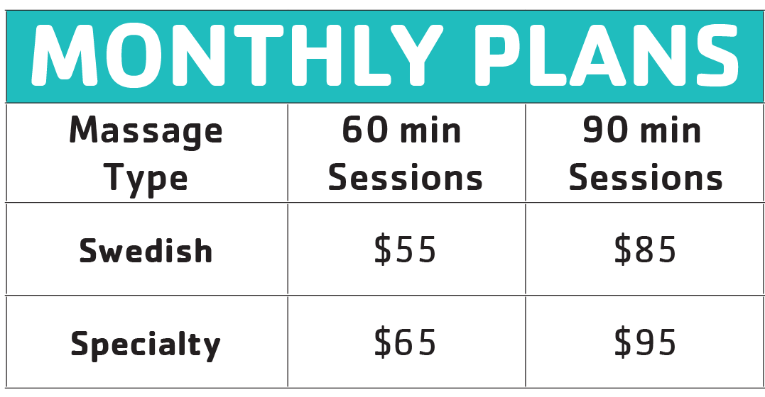 Massage Therapy - Meadowlands YMCA